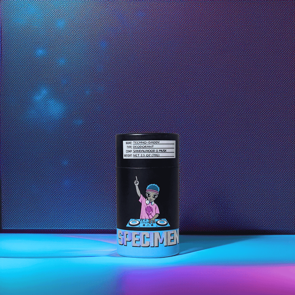 Techno-Daddy | Sandalwood, Musk and Lemon Deodorant – SPECIMEN